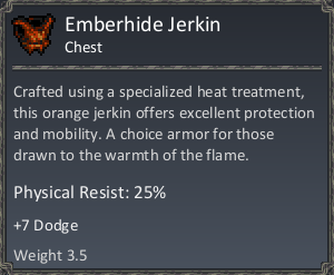 Emberhide Jerkin - The Doors of Trithius