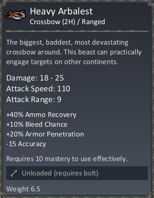 Heavy Arbalest - The Doors of Trithius
